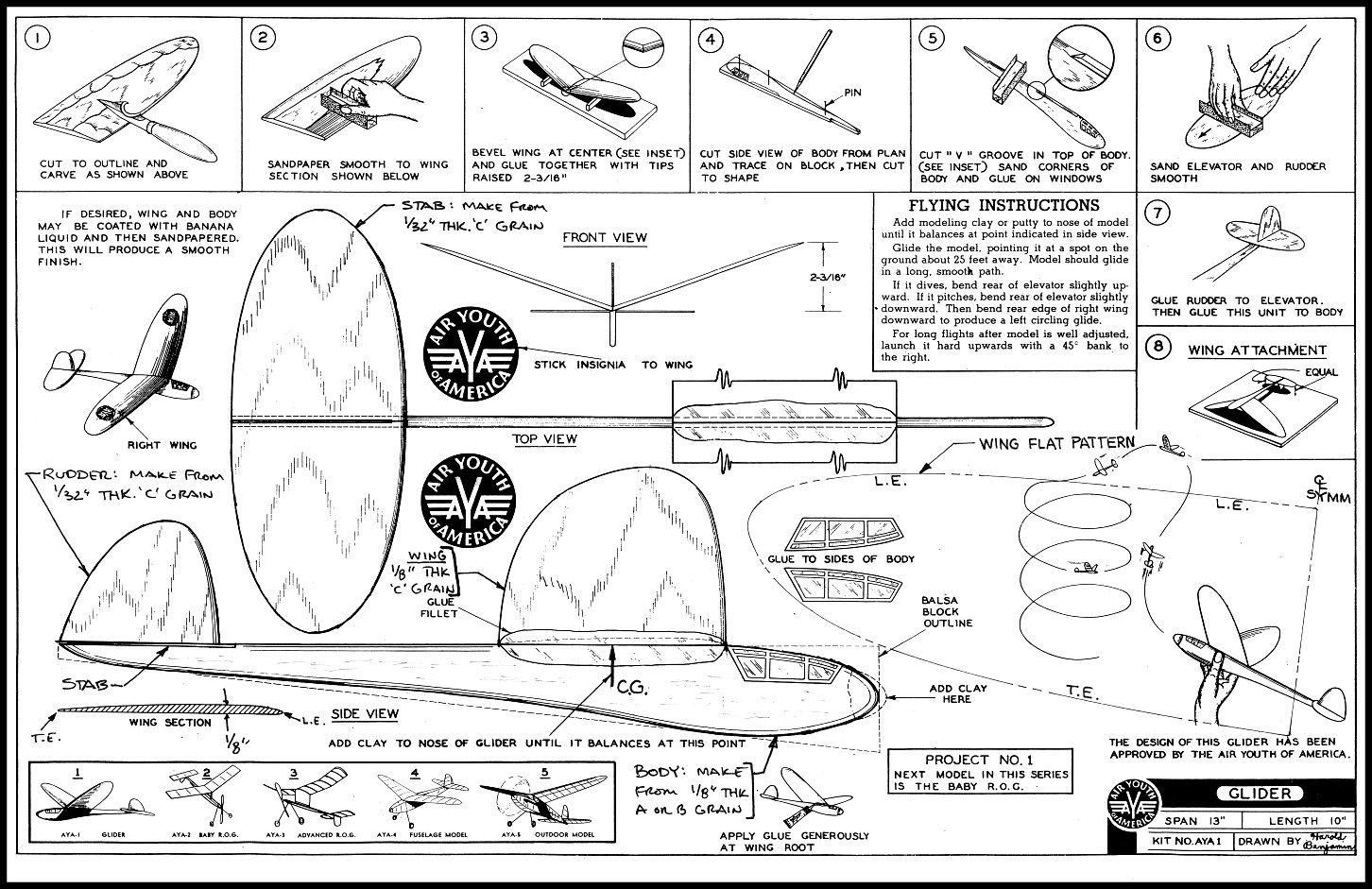 David Higgins’ Overhead Bin — Aeromodelling Drawings & Plans – KC FREE ...